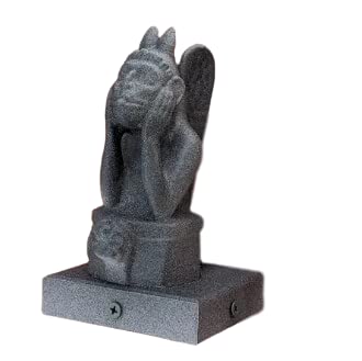 Amazon.com: Gargoyle Fence Post Topper 4x4 PVC Vinyl or Wood - Garden ...