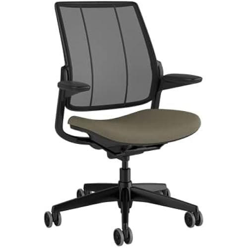 Amazon.com: Humanscale Diffrient Smart Office Desk Chair - S413 Advanced Height Adjustable Duron ...