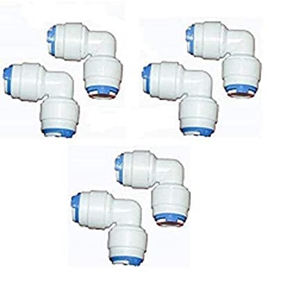 RO Elbow Connector Both Side Push Suited for All Type of RO Models Pipe ...