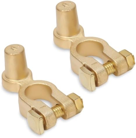 Battery Terminal Connector, 1 Pair Car Battery Disconnect Terminal SAE ...