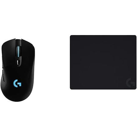 Amazon.com: Logitech G703 Lightspeed Wireless Gaming Mouse Rubber Side ...