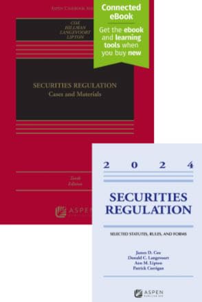 Bundle: Securities Regulation: Cases and Materials, Tenth Edition and ...