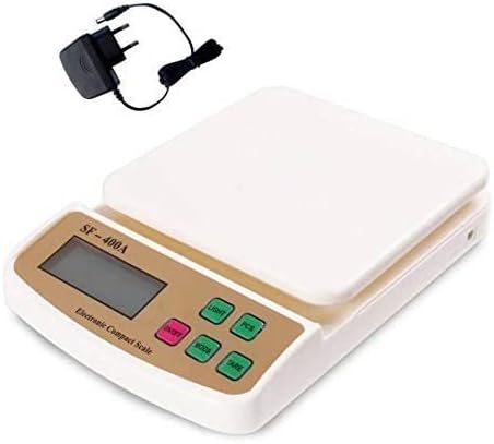 MCP Kitchen Weighing Scale With Tare Function SF 400A with Adaptor 10 ...