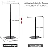 Amazon.com: HEYLEAYAR T Shaped Purse Display Stand, Adjustable Height ...