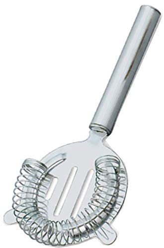 KMW Bar Strainer with Ergonomic Pipe Handle - Heavy-Duty Stainless ...