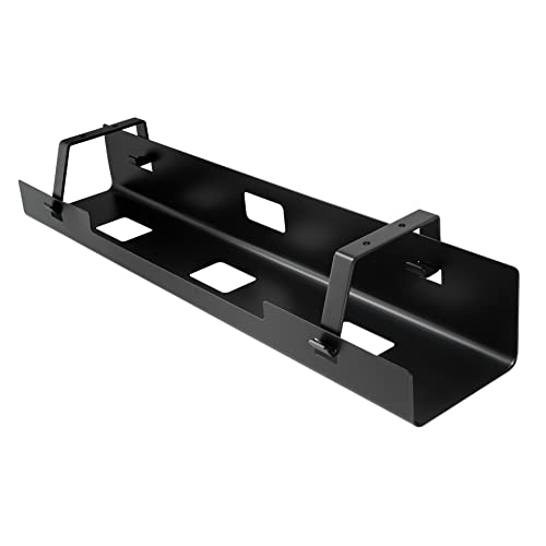 Stainless Steel Desk Cable Duct XXL – Black – BigaMart