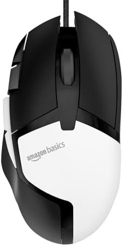 Amazon.in: Buy amazon basics Wired Gaming Mouse with Up to 6400 DPI ...