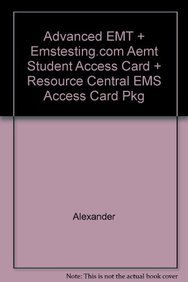 Advanced EMT + Emstesting.com Aemt Student Access Card + Resource ...