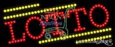 Amazon.com: Lotto LED Business Sign 11" Tall x 27" Wide x 1" Deep ...