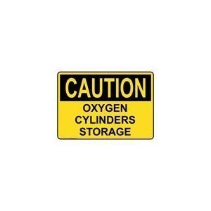 Oxygen Storage Signs