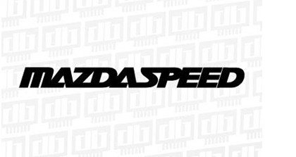Mazdaspeed Decal