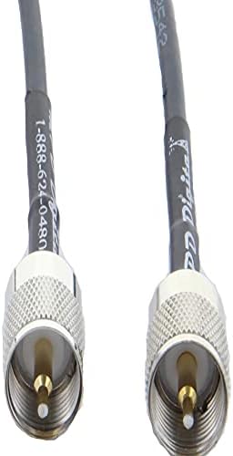 Amazon.com: Times Microwave LMR-240 Coaxial Cable with MPD Digital UHF PL-259 Male Connectors ...