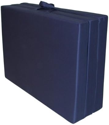 Adult Trifold Hide-A-Mat Twin Folding Mattress, Navy : Amazon.co.uk ...