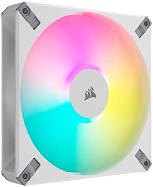 Corsair iCUE AF140 RGB ELITE 140mm PWM Dual Fan Kit - Eight RGB LEDs ...
