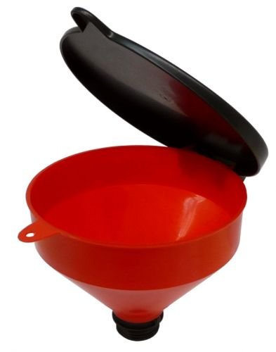 Oil funnel, waste oil funnel, plastic funnel with hinged lid, FSC-PP ...