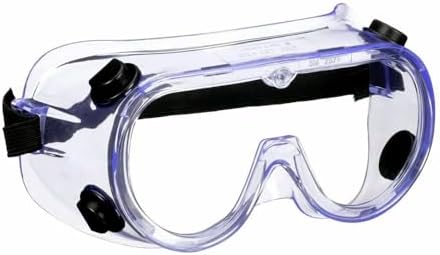 Safety Chemical Splash Goggles, Anti-Fog Polycarbonate Lens, CE EN 166 ...