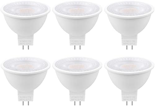 Linkind GU5.3 MR16 LED 5W Lampe 12V, 50 Watt ersetzt, 2700K Warmweiß 36° Abstrahlwinkel LED Spot ...