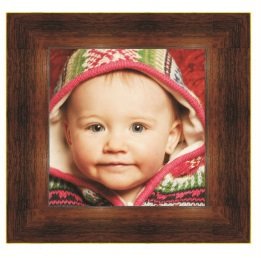 Positive Images Photo Frame 4x4 Brown : Amazon.in: Home & Kitchen