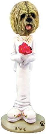 Amazon.com: Lhasa Apso Blonde Bride Doogie Collectable Figurine : Home ...