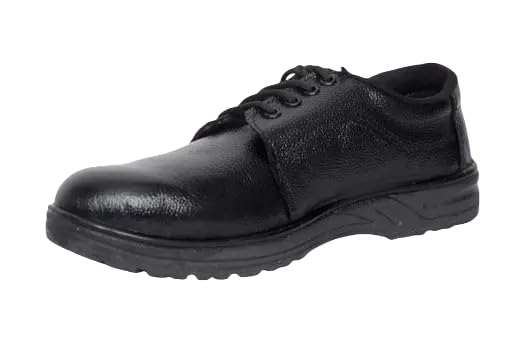 Buy High-Visibility Safety Shoes Black at Amazon.in