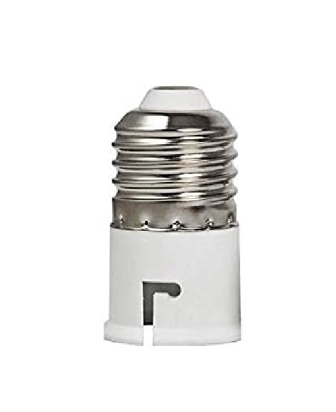 Areezo E27 to B22 Bulb Holder Converter Adapter – Compatible with E27 ...