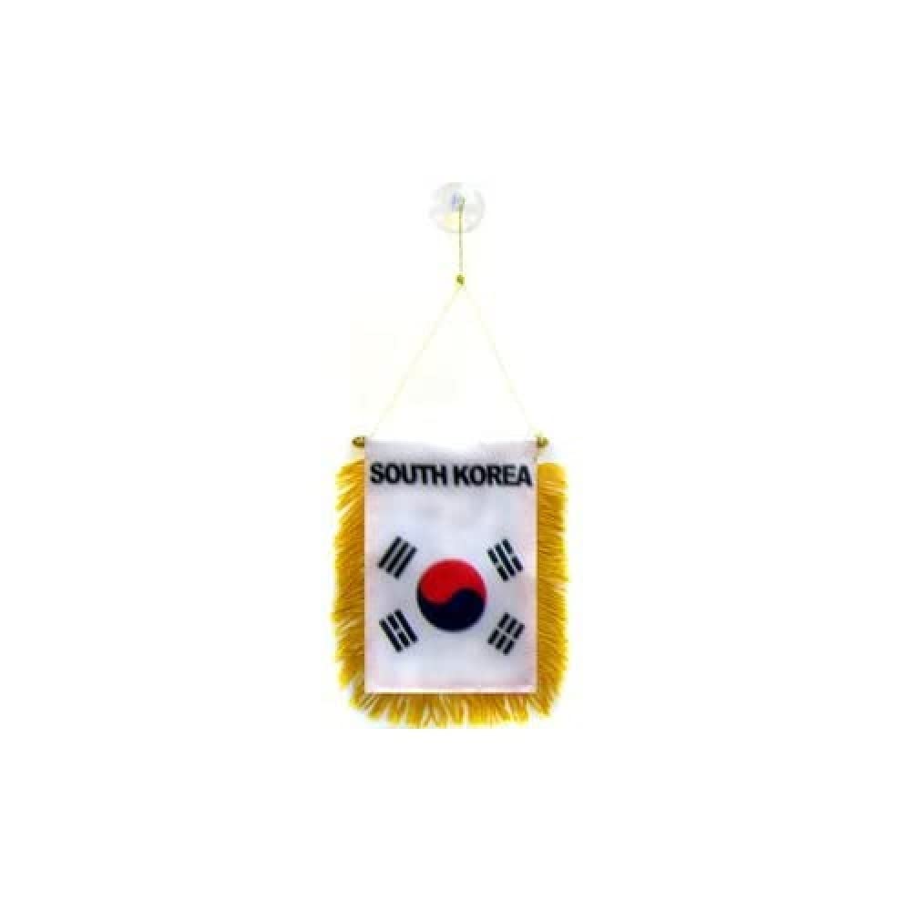 Amazon.com : South Korea mini Banner 6'' x 4'' - South Korean PENNANT ...