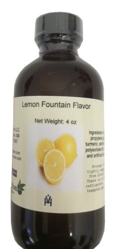 Amazon.com: OliveNation Lemon Flavor Fountain, Water Soluble Tart Lemon ...