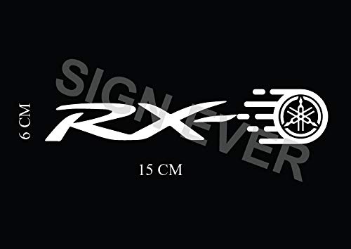 SIGN EVER Rx100 Racing Logo Stickers for Bike Side Stem Tank Mudguard ...