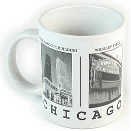 Amazon.com: Chicago Mug - Landmarks, Chicago Mugs, Chicago Coffee Mugs ...