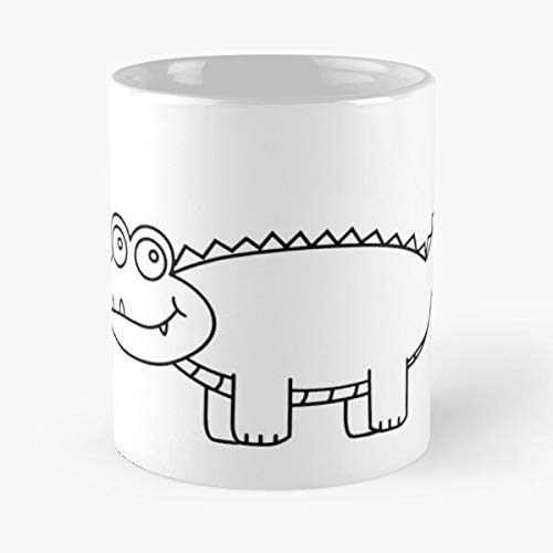 Amazon.com: Crocodile Mug Coffee Tea - Funny Gifts For Men And Women ...