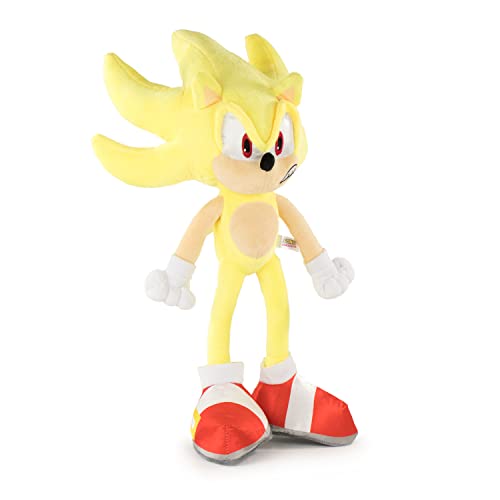 Sonic The Hedgehog Super Sonic Plush 38cm – BigaMart