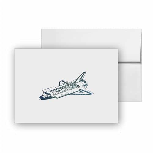 Amazon.com: Space shuttle, astronaut blank cards CC-5178 : Office Products