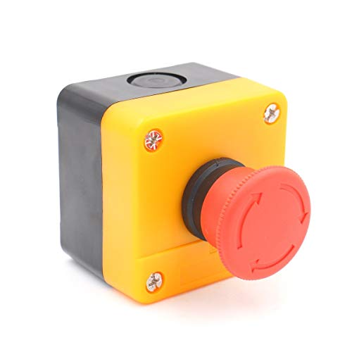 Emergency Stop Switch Push Button NC Element with box (Switch Push ...