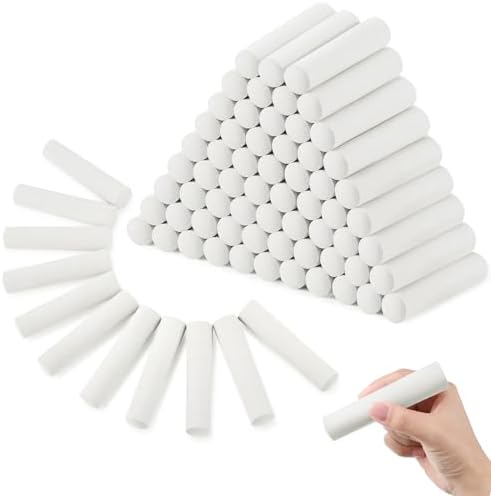 Amazon.com: Fulmoon 120 Pcs Jumbo Sidewalk Chalk Bulk Big Large Outdoor ...