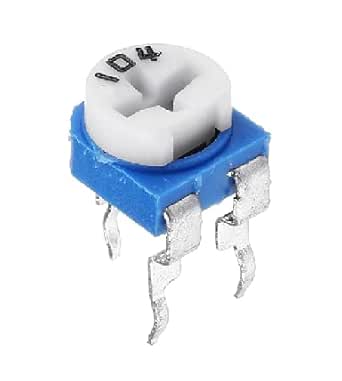 Trimpot 100K ohm Variable Resistor 104 (PACK OF 5) : Amazon.in ...
