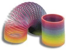 Plastic Rainbow Springy - 2 Supplied : Amazon.co.uk: Toys & Games