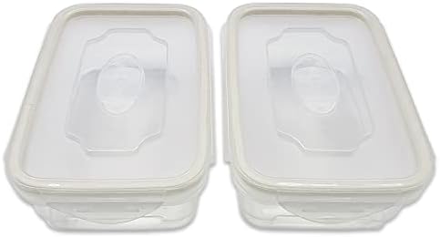 Clip Lock Containers 450ml – Pack of 2 – Leakproof & Airtight – HELPS ...