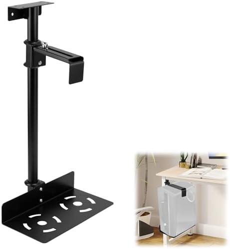 JAOGAUS Support PC sous Bureau, Support Tour PC sous Bureau Mural ...
