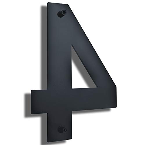 MOCAVI HS20 Modern House Number to Drive in, Anthracite RAL 7016 ...