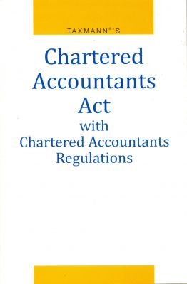 Buy Chartered Accountants Act with Chartered Accountants Regulations ...