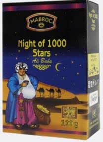 Amazon.com: Mabroc Night of 1000 Stars 100g Loose Tea - 2 Boxes ...
