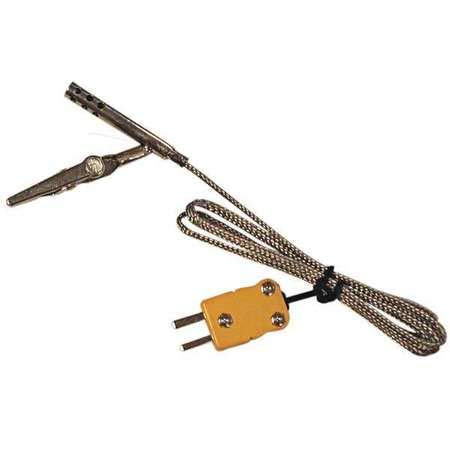 Temp Probe, Armoured Cable, w/Oven Clip: Amazon.com: Industrial ...