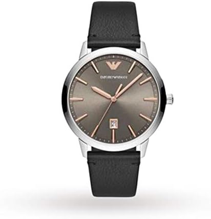 Emporio Armani Watch for Men, Three Hand Date Movement, 41 mm Silver ...