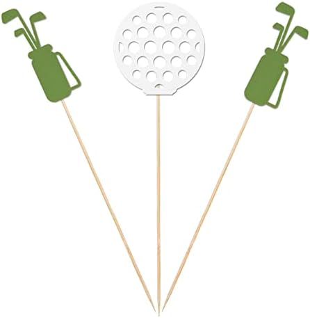 Amazon.com: Golf Centerpiece Sticks, 12-Pack Double-sided Golf Birthday ...