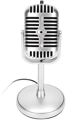 Retro Dynamic Vocal Microphone, Classic Old Vintage Style Wired ...