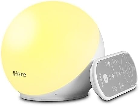 Amazon.com : iHome Sound Machine with Night Light for Baby, White Noise ...