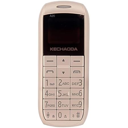 KECHAODA A27 Keypad Dual Sim Mini Mobile Phone with External Memory ...