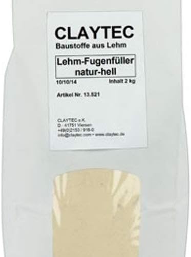 CLAYTEC Lehm- Fugenfüller Natur-hell : Amazon.de: Baumarkt