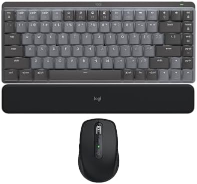 Amazon.com: Logitech MX Mechanical Mini Keyboard with Tactile Keys ...