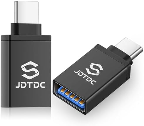 Amazon.com: JSL JDTDC USB to USB-C Adapter 2 Pack, USB-A Female to USB ...